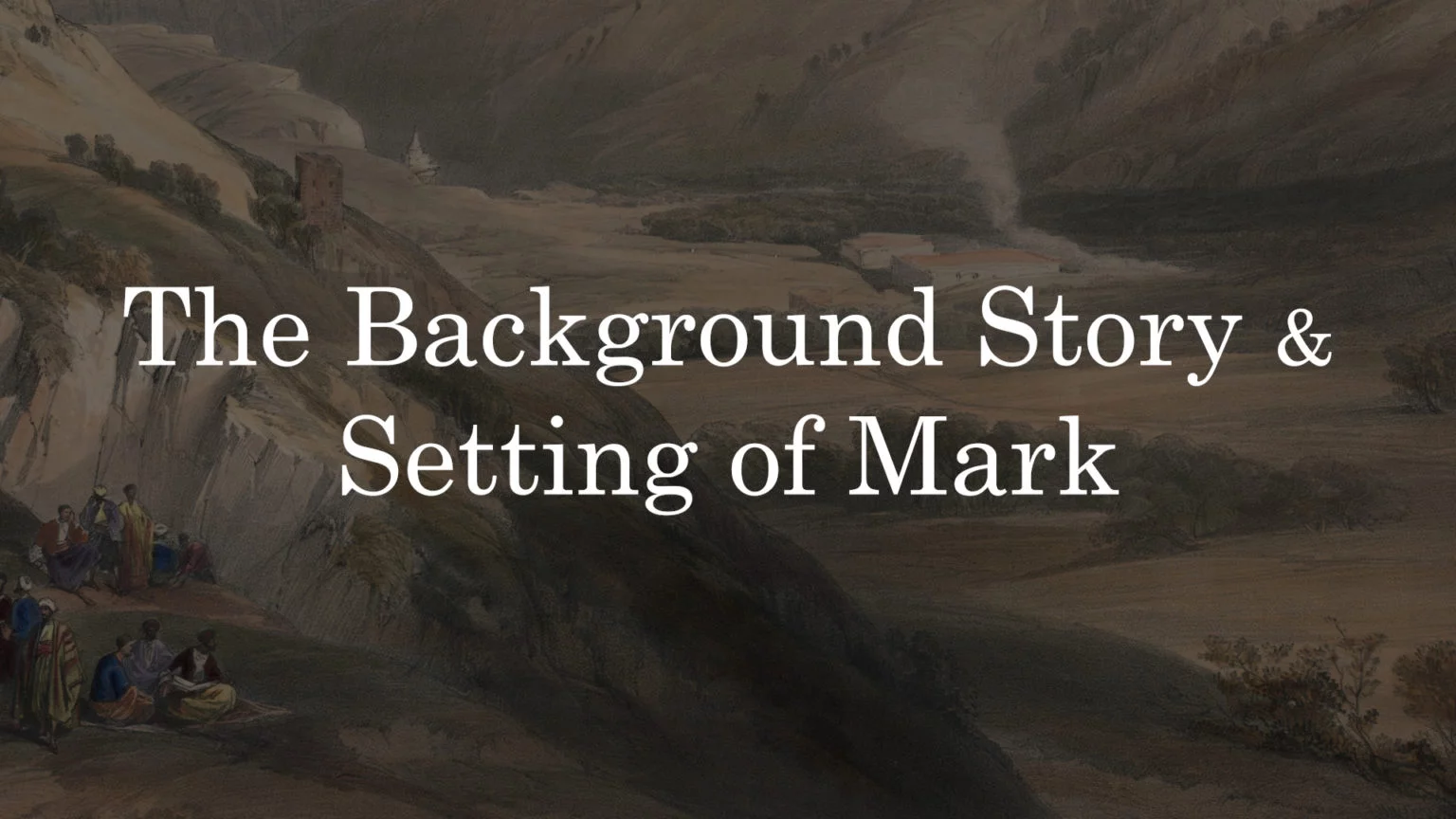 Gospel of Mark | Free Online Bible Study Courses | Learn